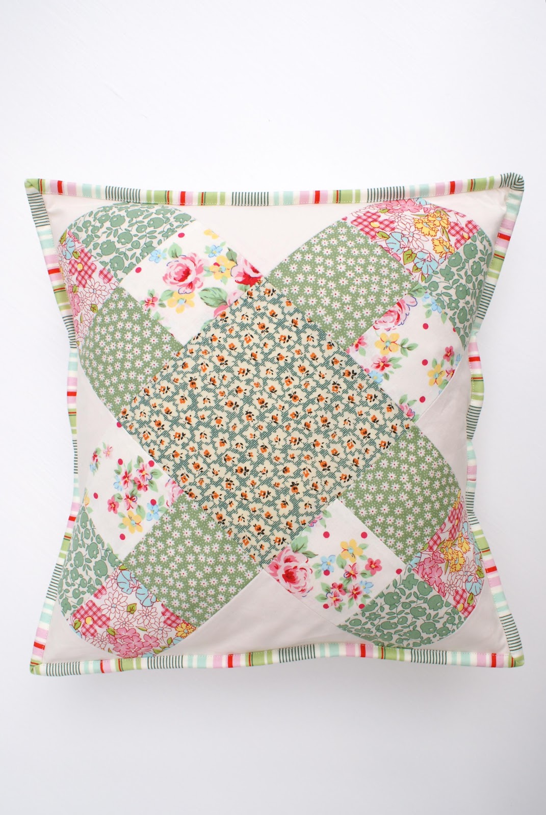 Mothers Dream Patchwork Cushion
