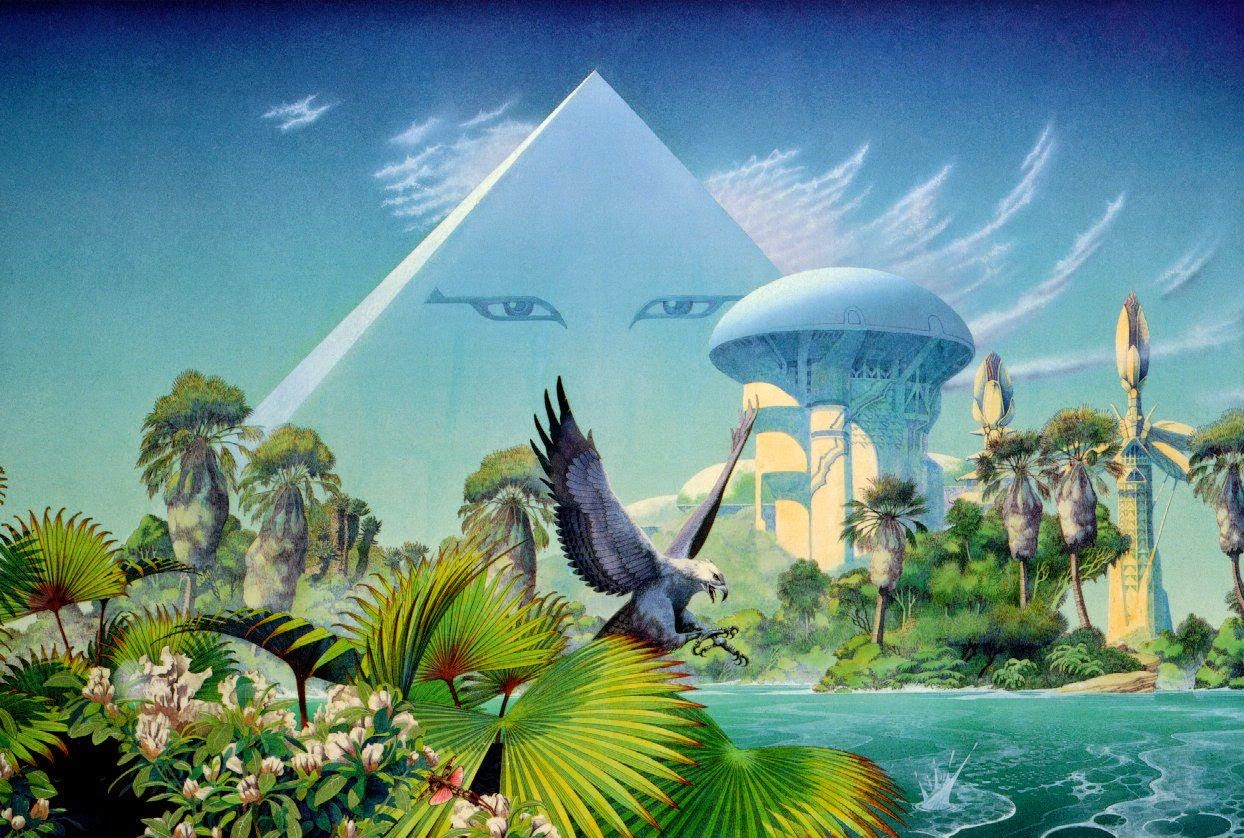 The Bohemian Budgie: Roger Dean: Album Artwork