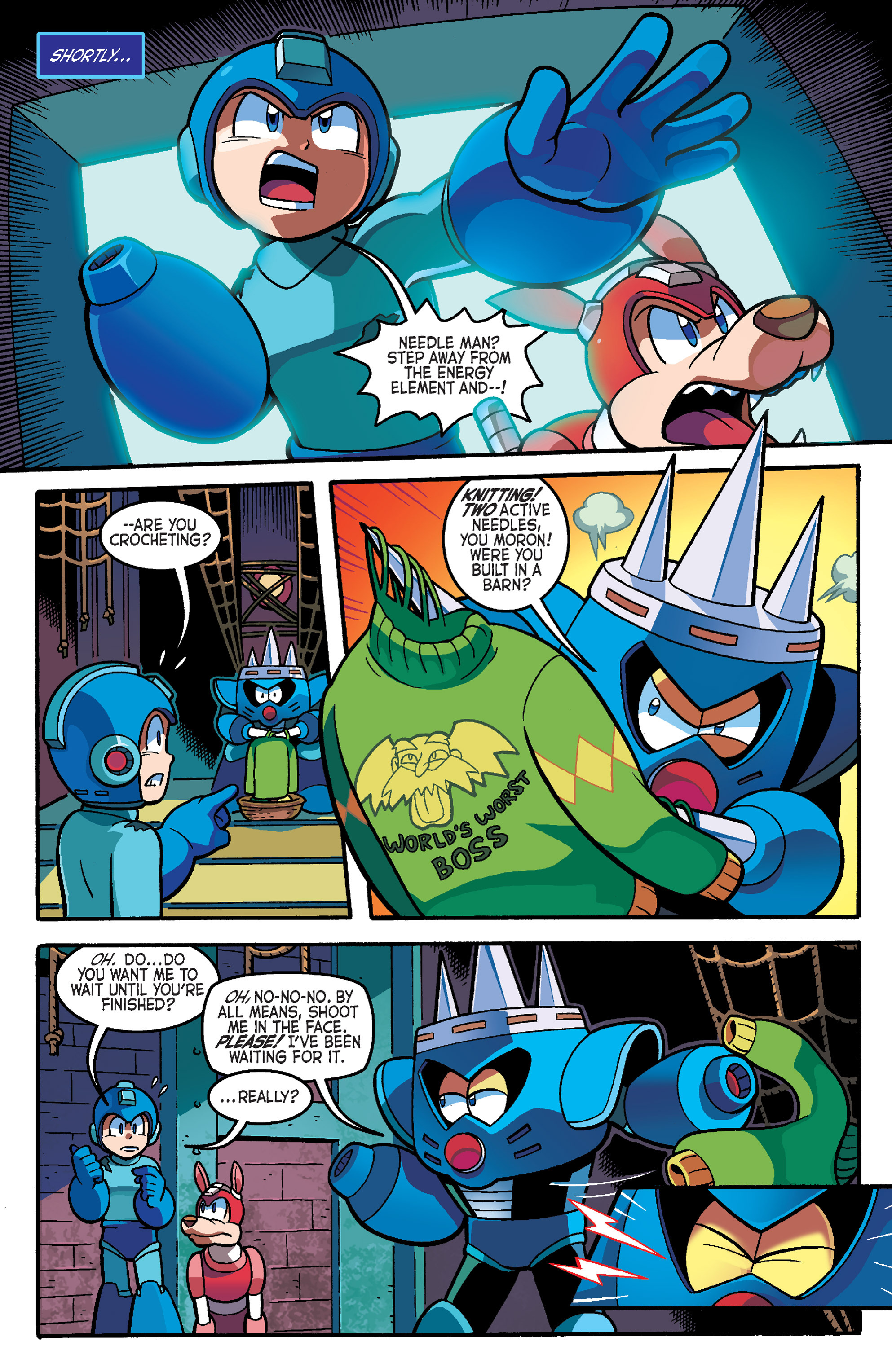 Read online Mega Man comic - Issue #43