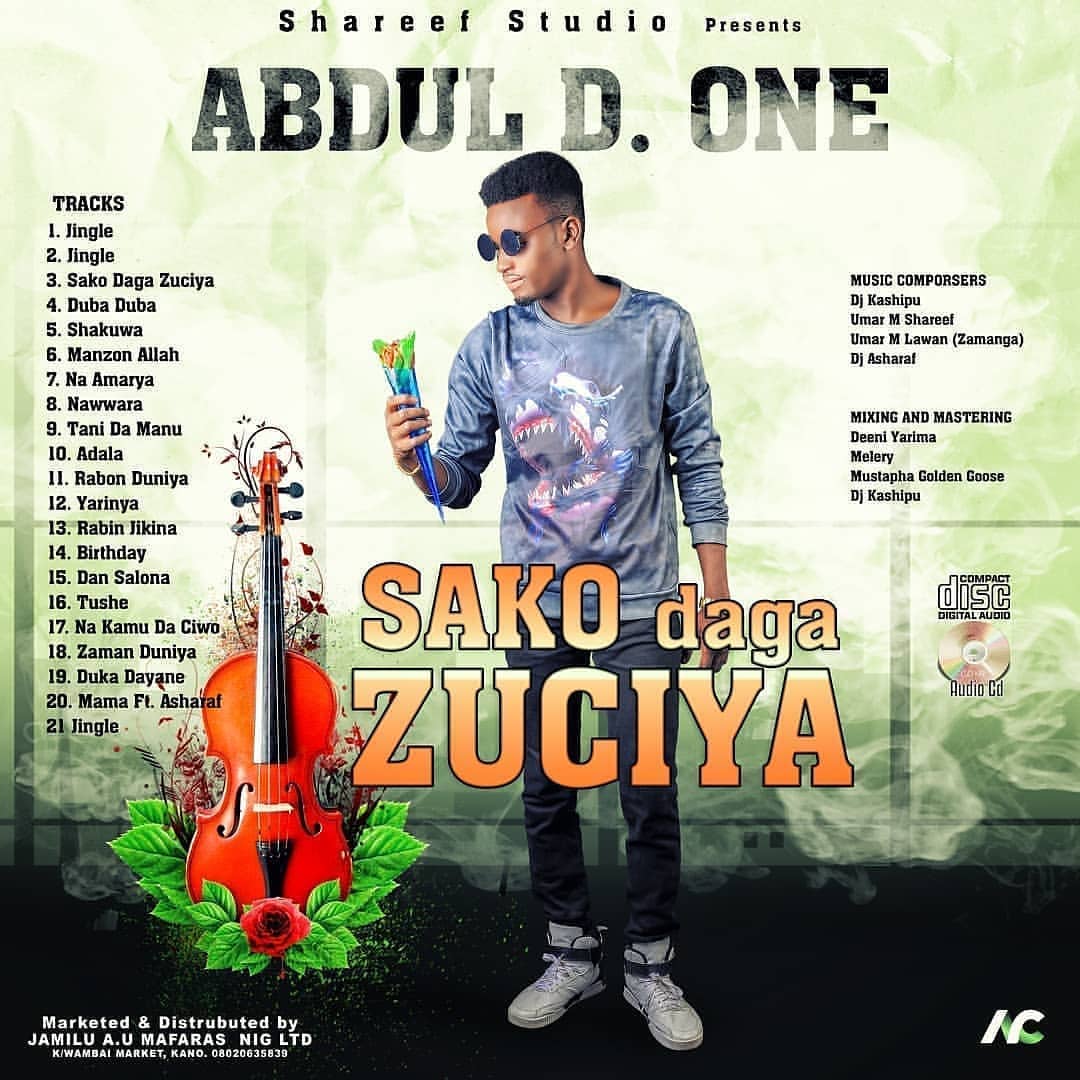 ALBUM: Abdul D One SaKo Daga Zuciya Complete Album » HausaMini.Com.Ng