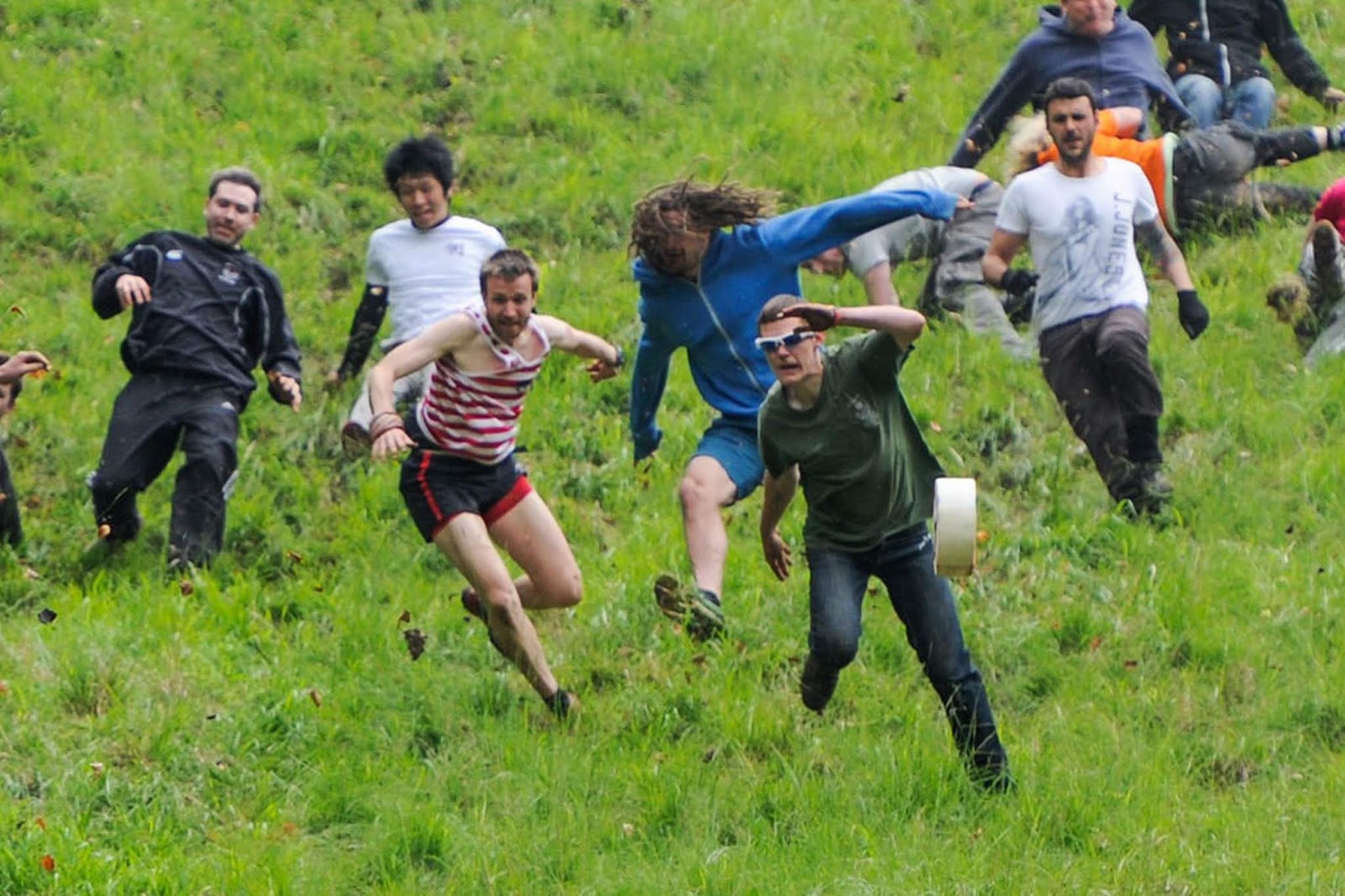 'Chasing the cheese' el festival del queso rodante