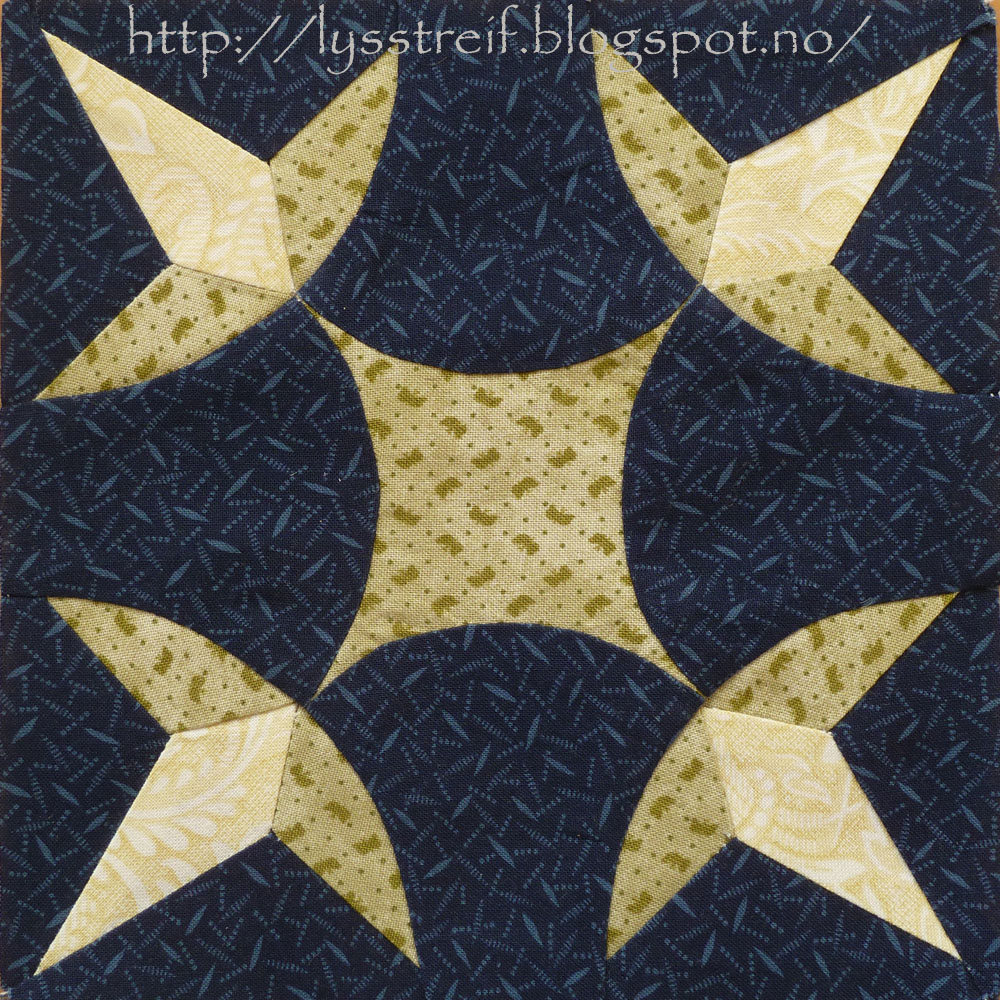 Wandering Foot quiltblokk