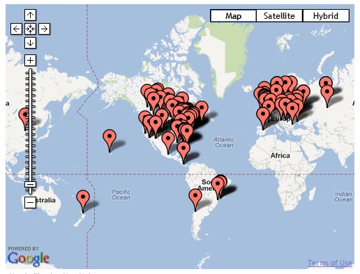 What The World Map Sounds Like On A Piano - United States Map