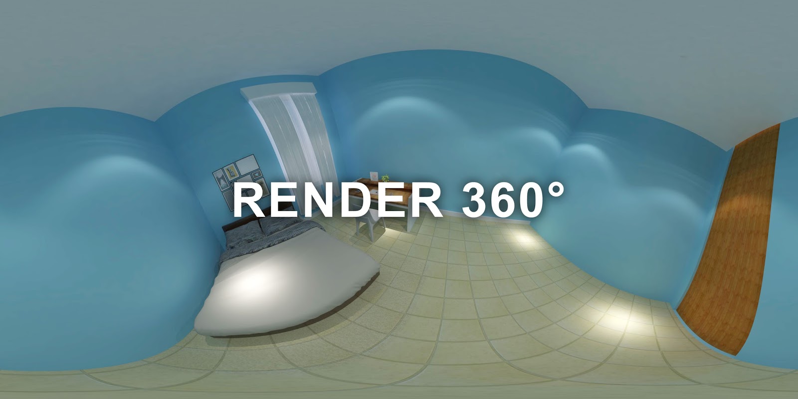 Render 360° Panorama View dengan V-Ray - BTGrafis