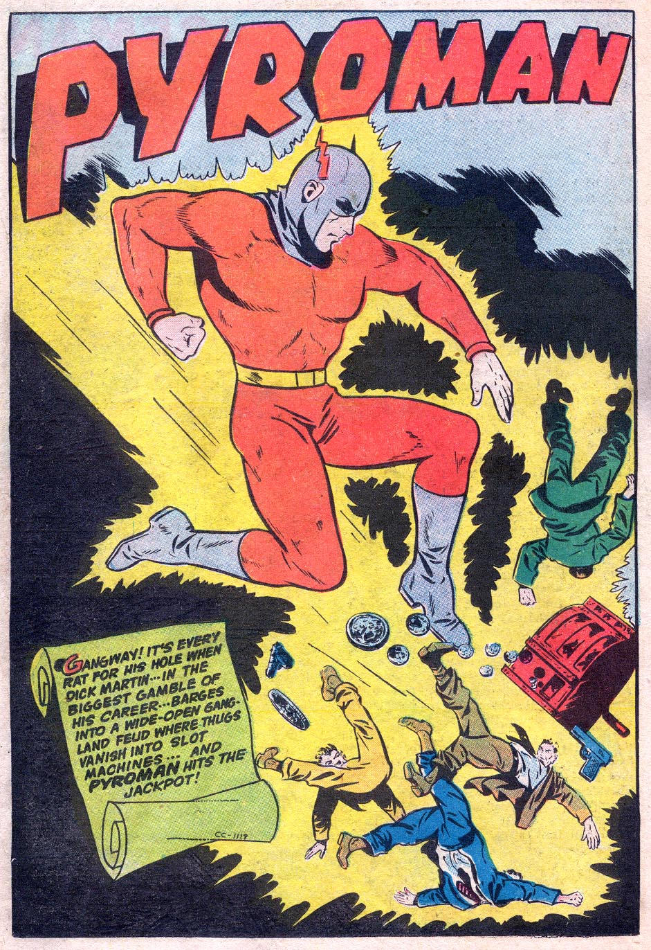 Four-Color Shadows: Pyroman-Ken Battefield-1947