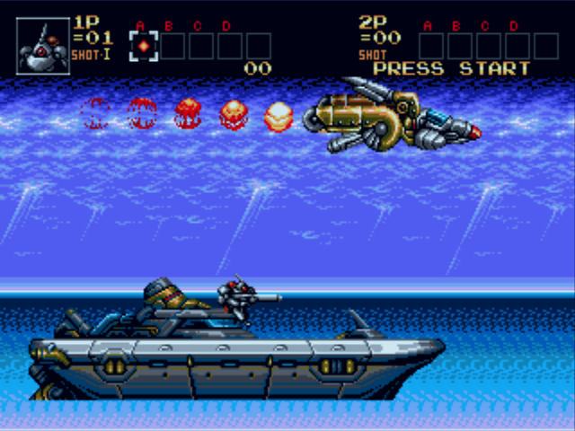 The Videogames Museum: CONTRA HARD CORPS (SEGA GENESIS) / PROBOTECTOR ...