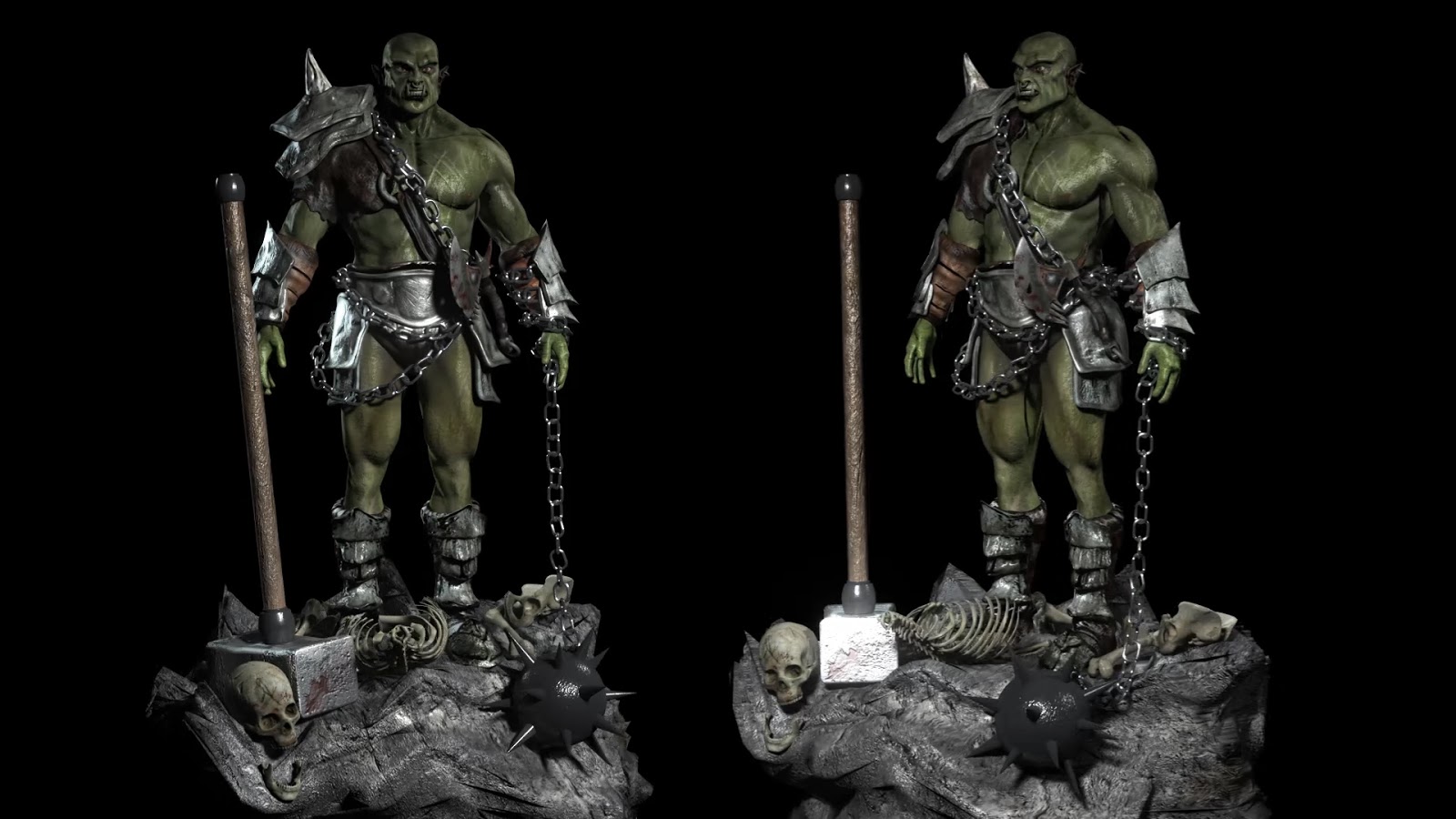 3D Unlimited: Orc 3D - Personagem High End apresentado no #AUBrasil 2013