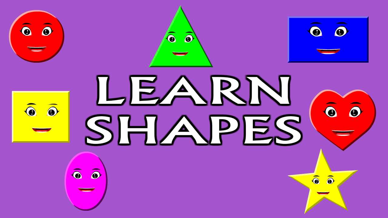 Learn Shapes for kids | Educational VIdeo for children | Nursery Rhymes ...