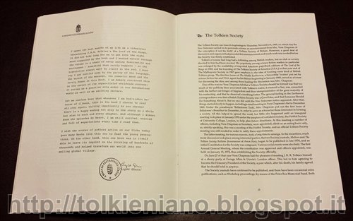 Tolkien collection: Tolkien Centenary Conference 1992, una delle 500 copie