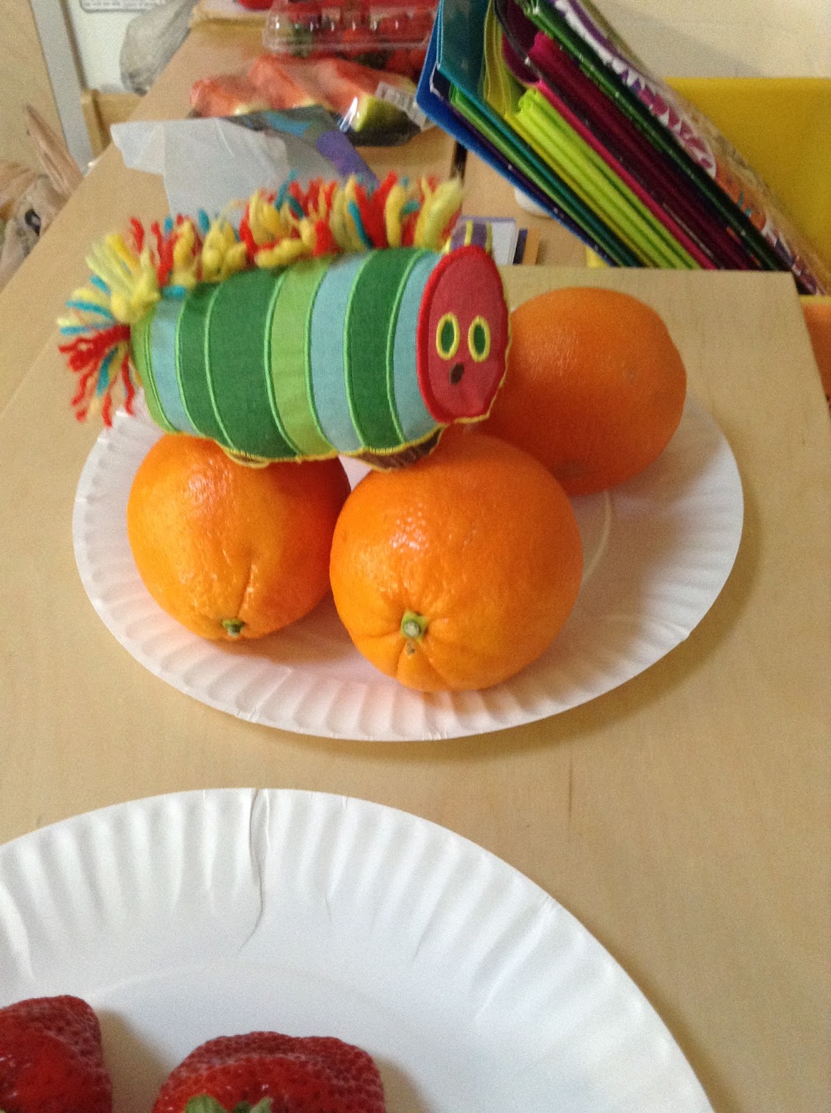 Mrs. Sample's Kindergarten: Very Hungry Caterpillar Fruit Salad