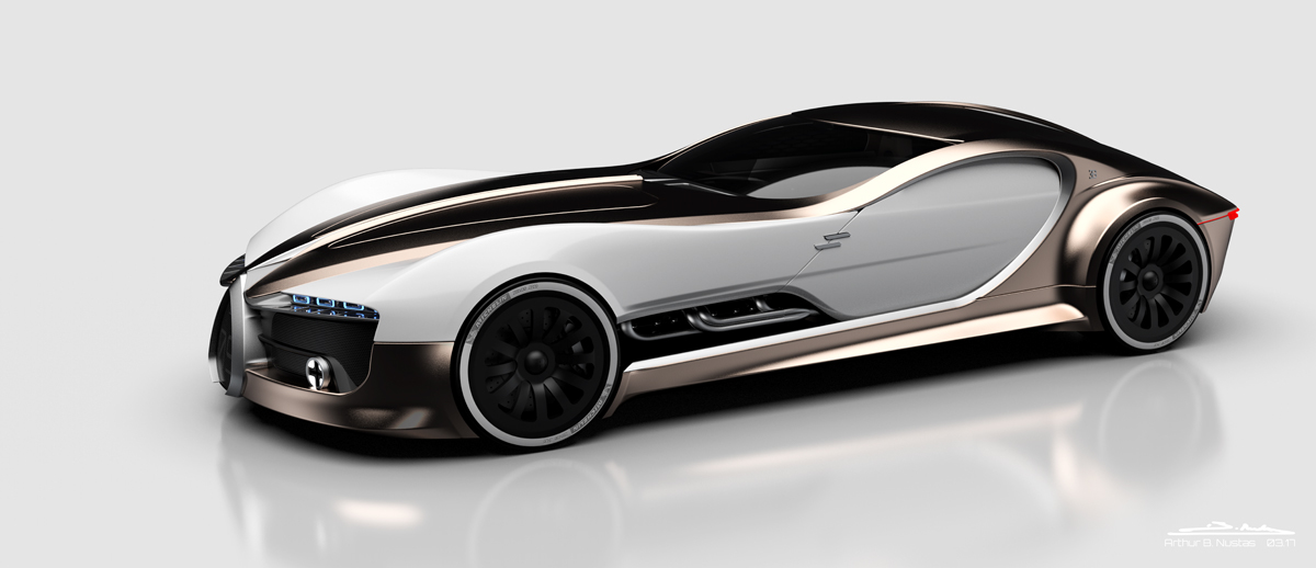 Bugatti Atlantic Reimagined As The Grandest Of Modern Grand Tourers ...