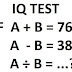 INFORMATION AT INTERNET: Easy IQ Test!
