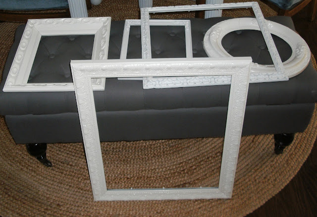 DIY Layered Frame Collage - Little Vintage Cottage