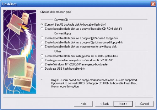 Sharing Page: FlashBoot v1.4.0.157