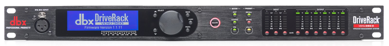 dbx by HARMAN Launches Dante and BLU link Compatible DriveRack VENU360 ...