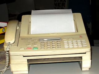Tecnología Siglo XX: El fax.