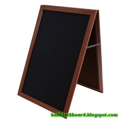BALI BLACKBOARD: SINGLE or DOUBLE STANDING BLACKBOARD