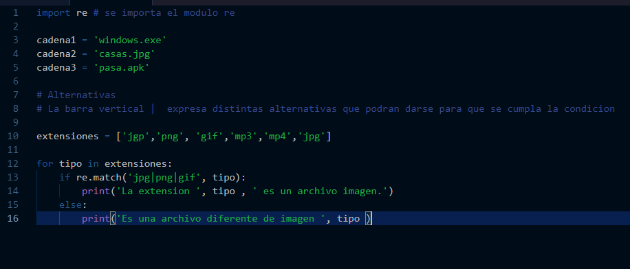 Curso de python 3 - Clase #19 : Expresiones regulares