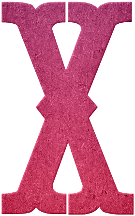 Abecedario Rosa en Fieltro. Pink Alphabet in Felt. - Oh my Alfabetos!