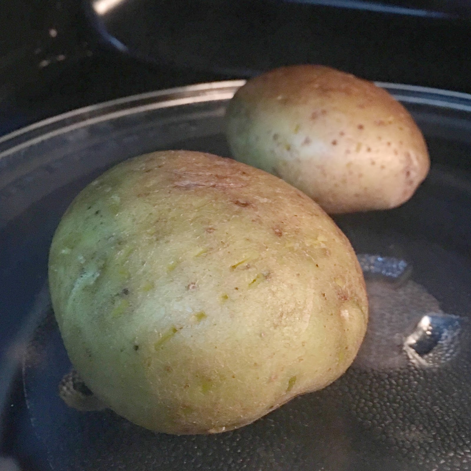 PAPAS COCIDAS EN MICROONDAS