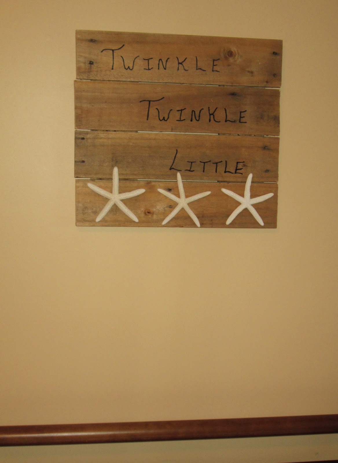 Henry Will 4: DIY Sign: Twinkle Twinkle Little Star