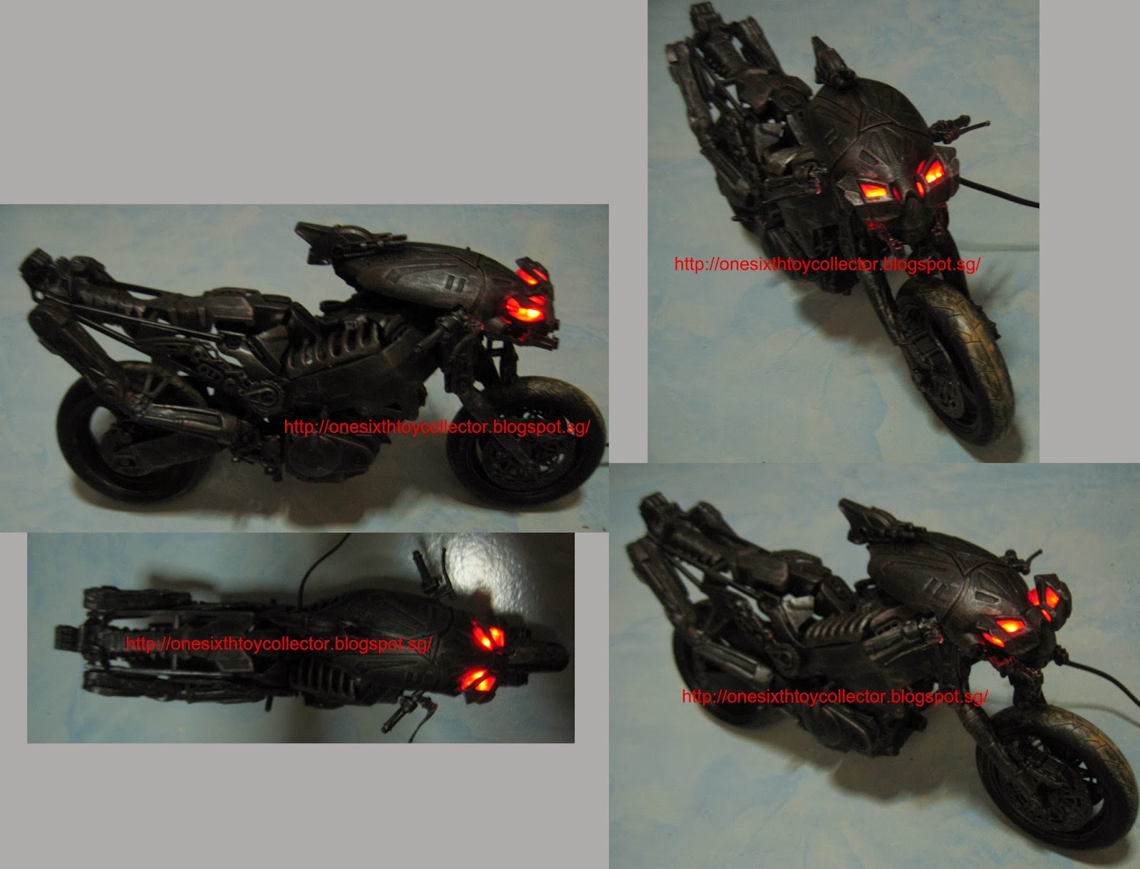 One Sixth Toy Collector: 1/6 motor terminator custom modified fan made ...