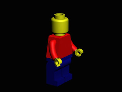 DES124 3D Work: Lego Man
