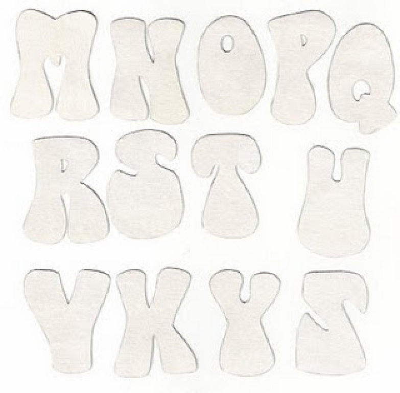 TRINITYS: PATRONES DE LETRAS