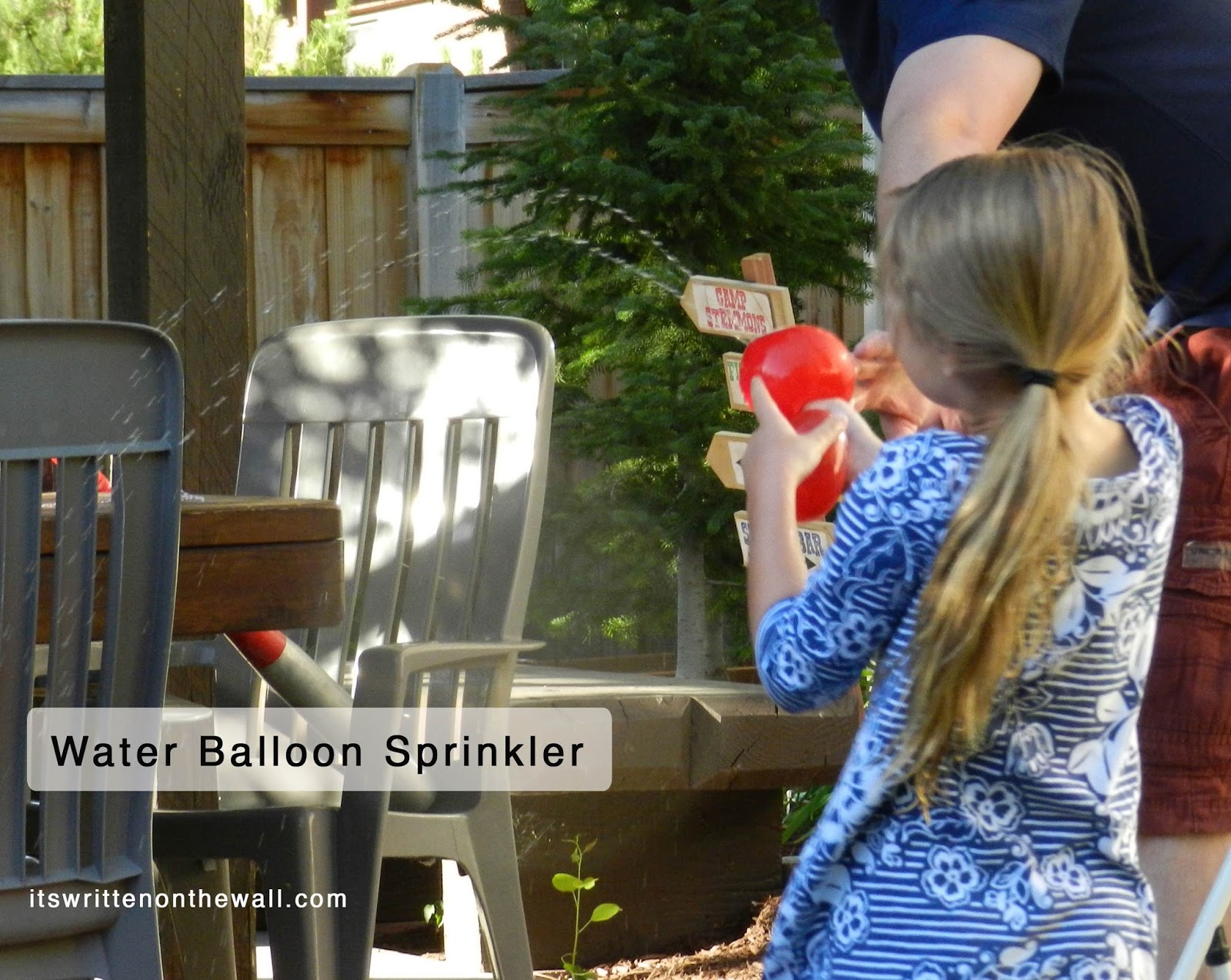 It's Written on the Wall: SO Many Water Games Including Water Balloon ...