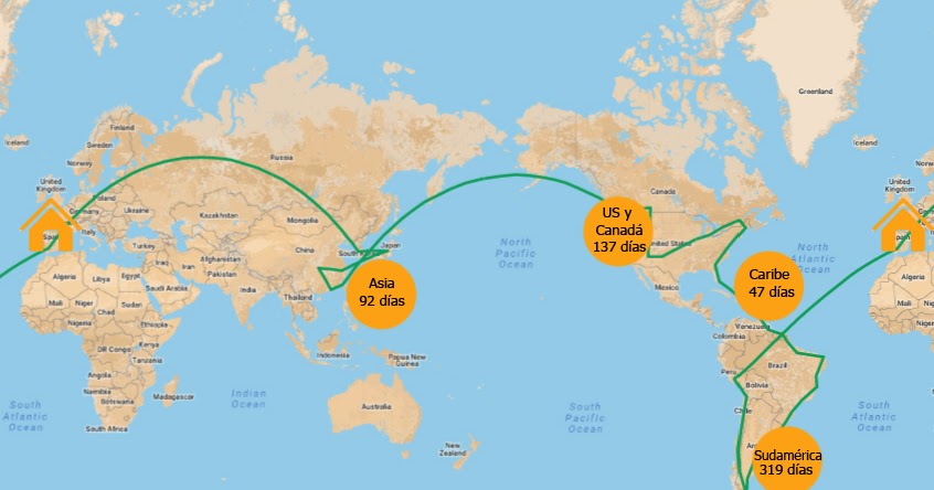 Hi world! | nuestro viaje por el mundo: La segunda vuelta al mundo en ...