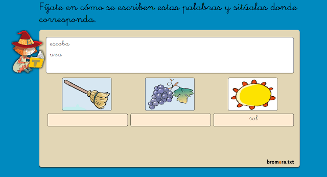 Actividades interactivas de lectura y escritura - Educación Primaria