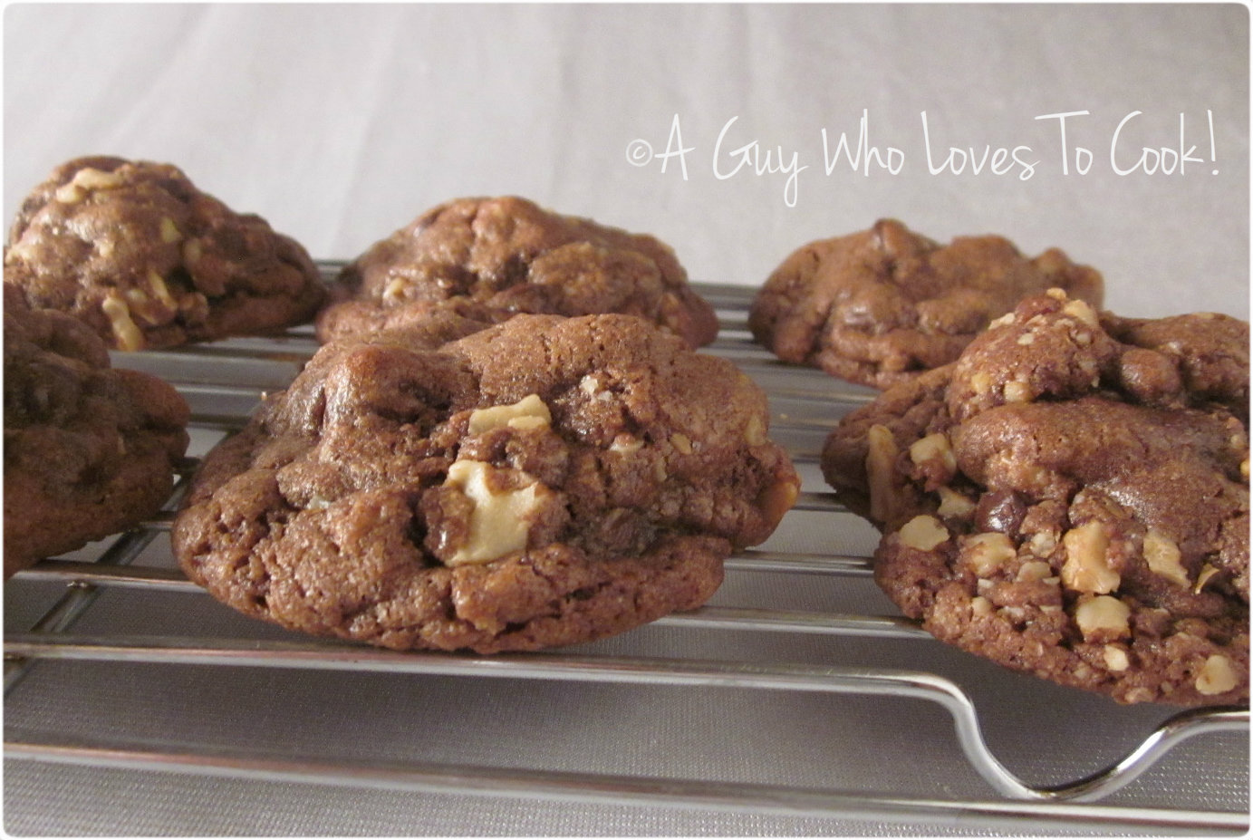A Guy Who Loves to Cook!: "Perfectly Chocolate” Chocolate Chip Cookies