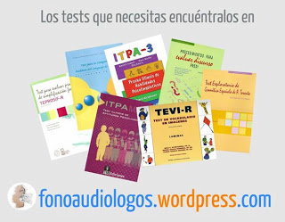 RECURSOS AULA DE APOYO: TEST EVALUACIÓN LOGOPEDIA