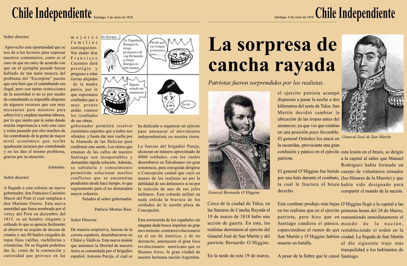 .: Chile Independiente 1818