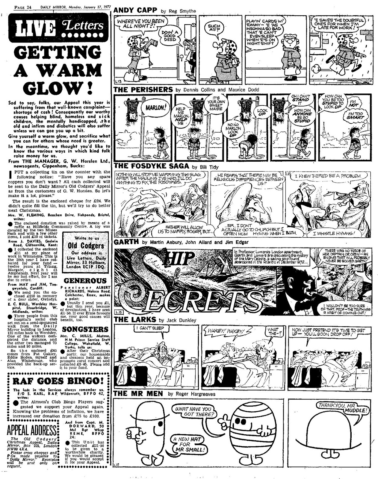 BLIMEY! The Blog of British Comics: Garth: Ship of Secrets starts tomorrow