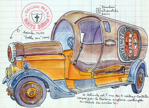 Just A Car Guy: Lapin, a french illustrator working in Barcelona, doing ...