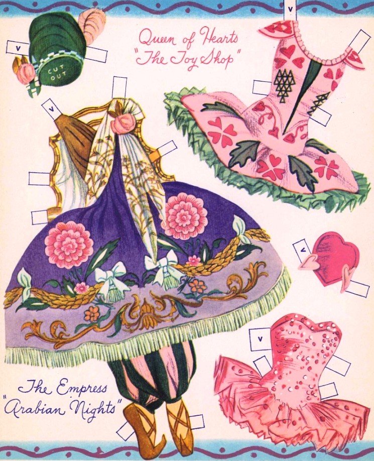 ☆Sharon's Sunlit Memories☆: Merrill Ballerina Paper Dolls