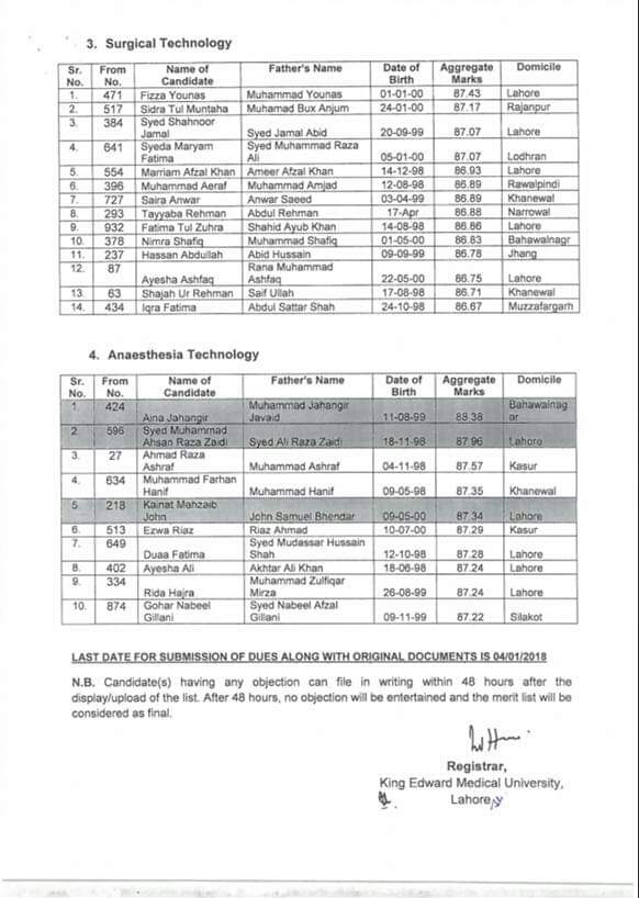 KEMU Allied Health & DPT admissions – Expert Mdcat