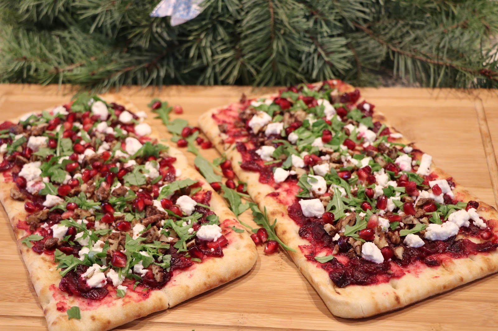Mennonite Girls Can Cook: Roasted Cranberry and Goat Cheese Flatbread