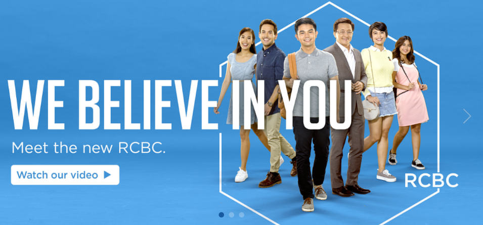 RCBC Launches New Logo & Tagline - We Believe in YOU - It's Me, Gracee