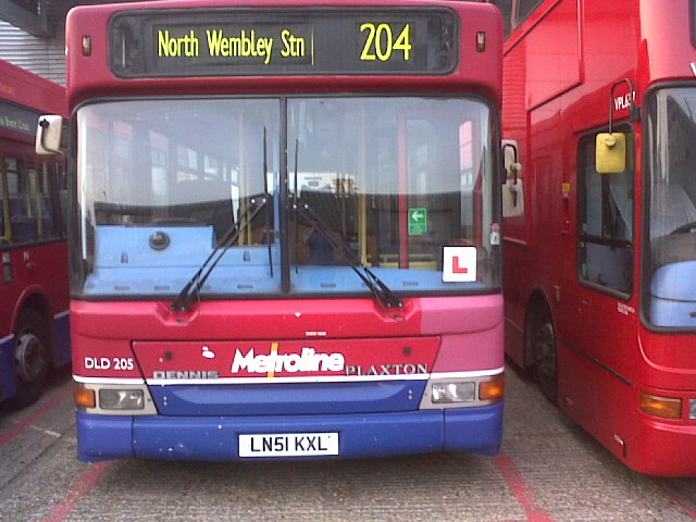 London Bus Blog: DLD205 ex North Wembley Bus