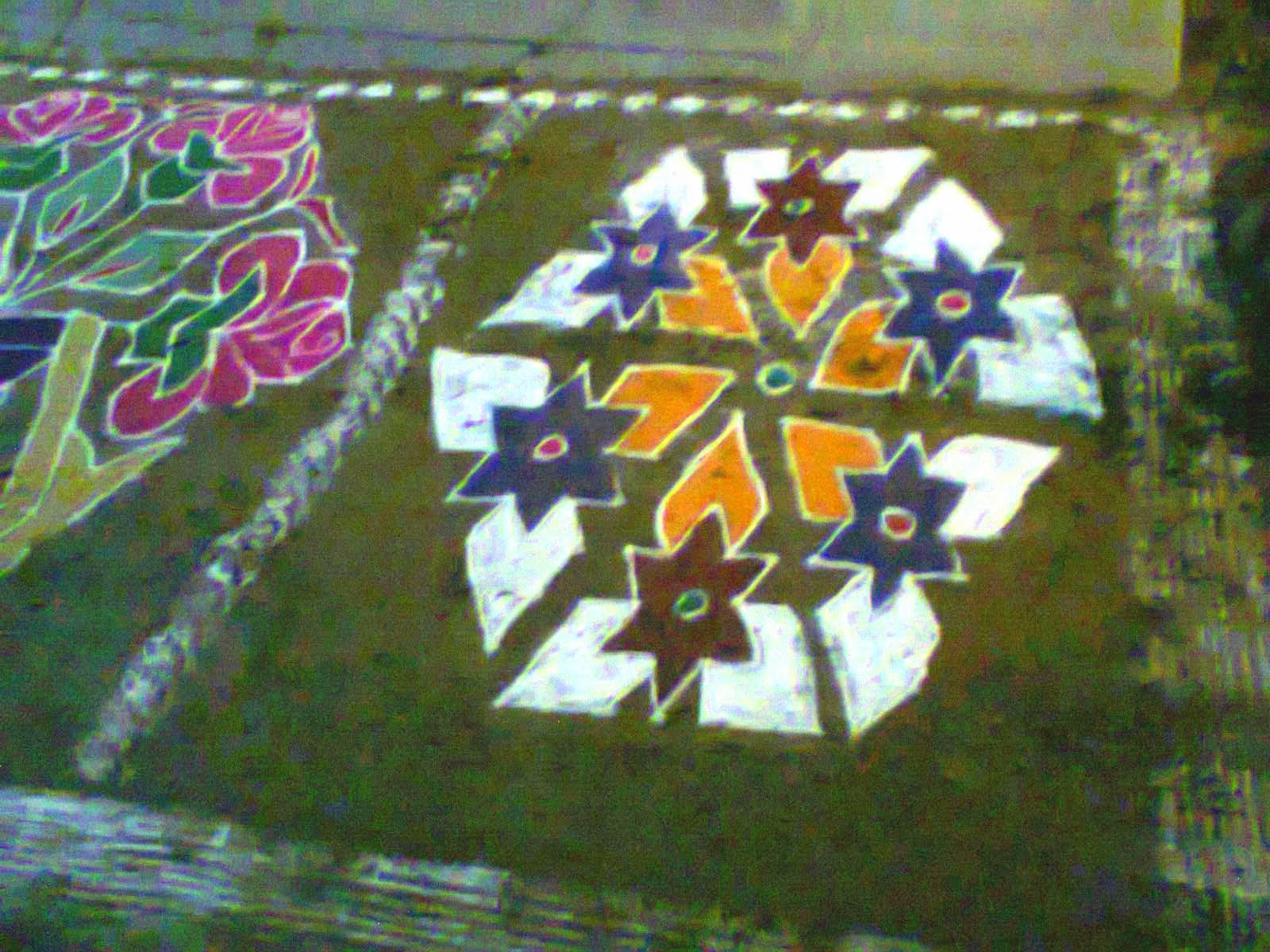 Heritage of India: Rangoli designs (Muggulu)