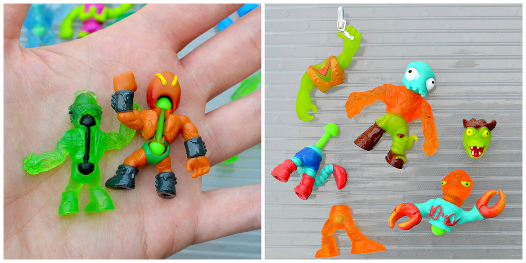 Little Weirdos: Mini figures and other monster toys: Mutant Mania: Mix ...