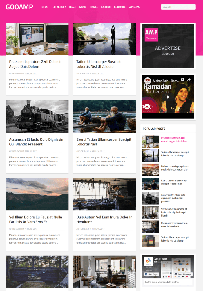 25 Best Free AMP Blogger Templates 2024 To Speedup Your Loading Speed