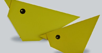 Origami Chick - Easy Origami instructions For Kids