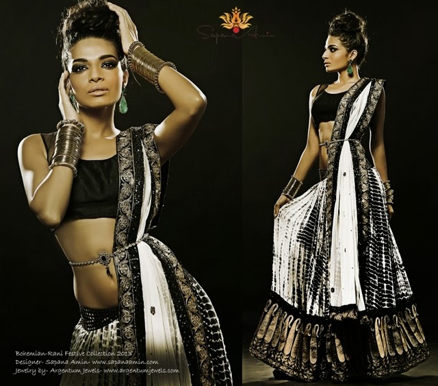 Sapana Amin Festive Collection 2014- 2015 | Bohemian Rani Ensembles by ...