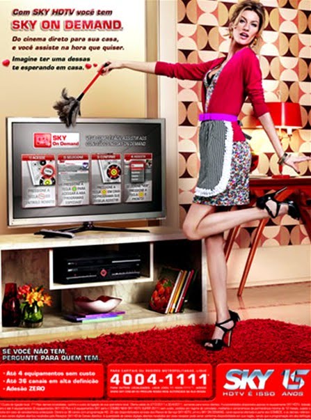 Gisele Bündchen G2B: SKY HDTV