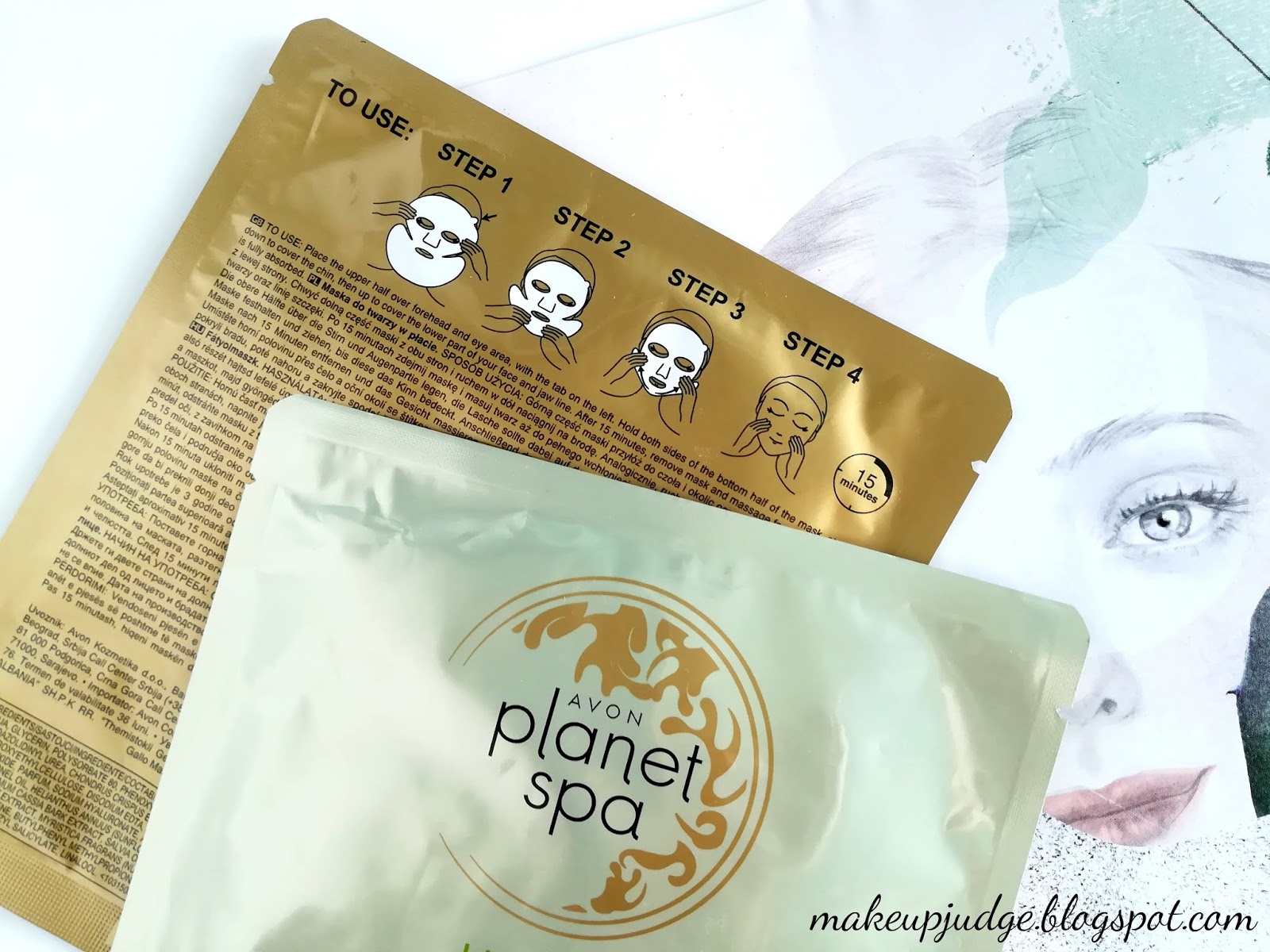 AVON/ PLANET SPA SHEET MASK - Make up Judge