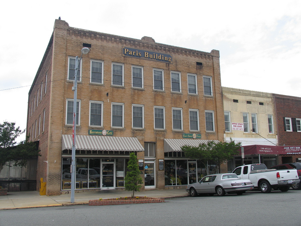 Graham and the Alamance County Courthouse