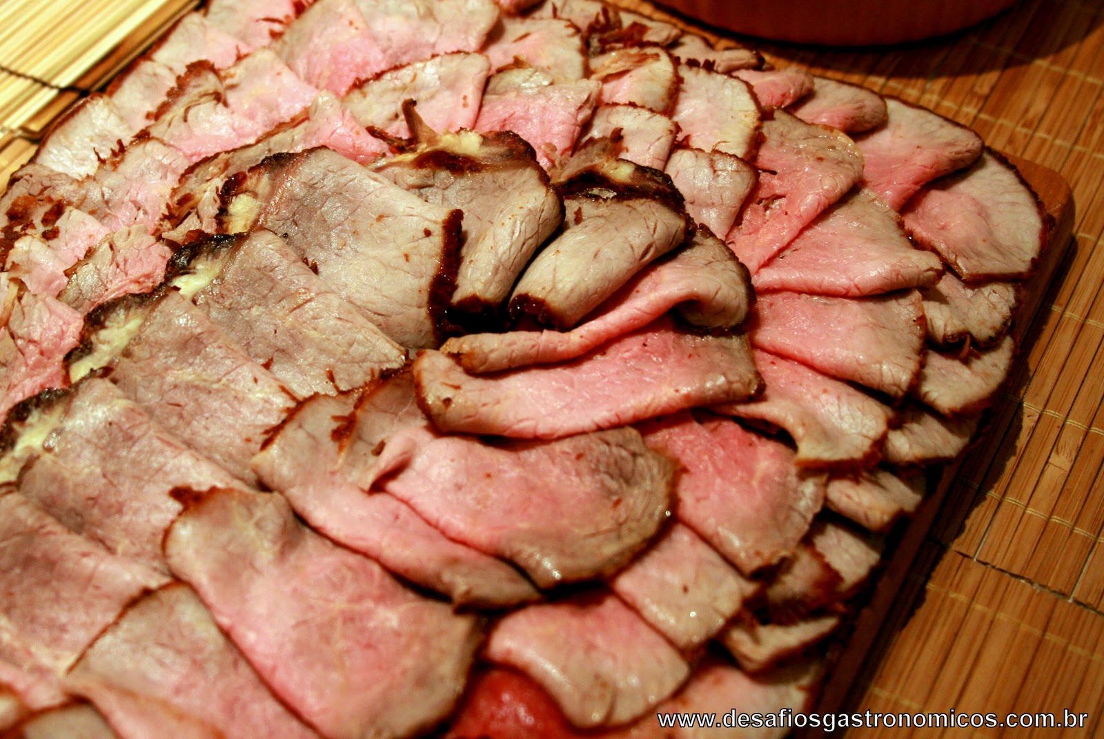 Desafios Gastronômicos: DESAFIO: Preparar um saboroso Rosbife, Windhuk ...